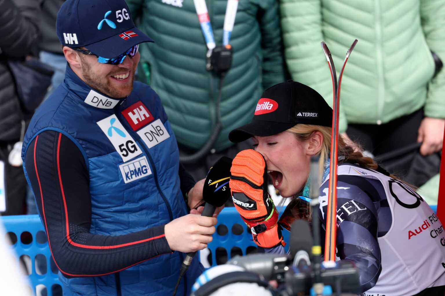 Einmaliges Interview: Kilde befragt Freundin Shiffrin